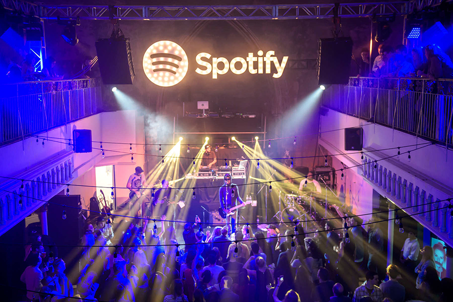 Spotify 1 Year Anniversary Party | Black Chalk Marketing