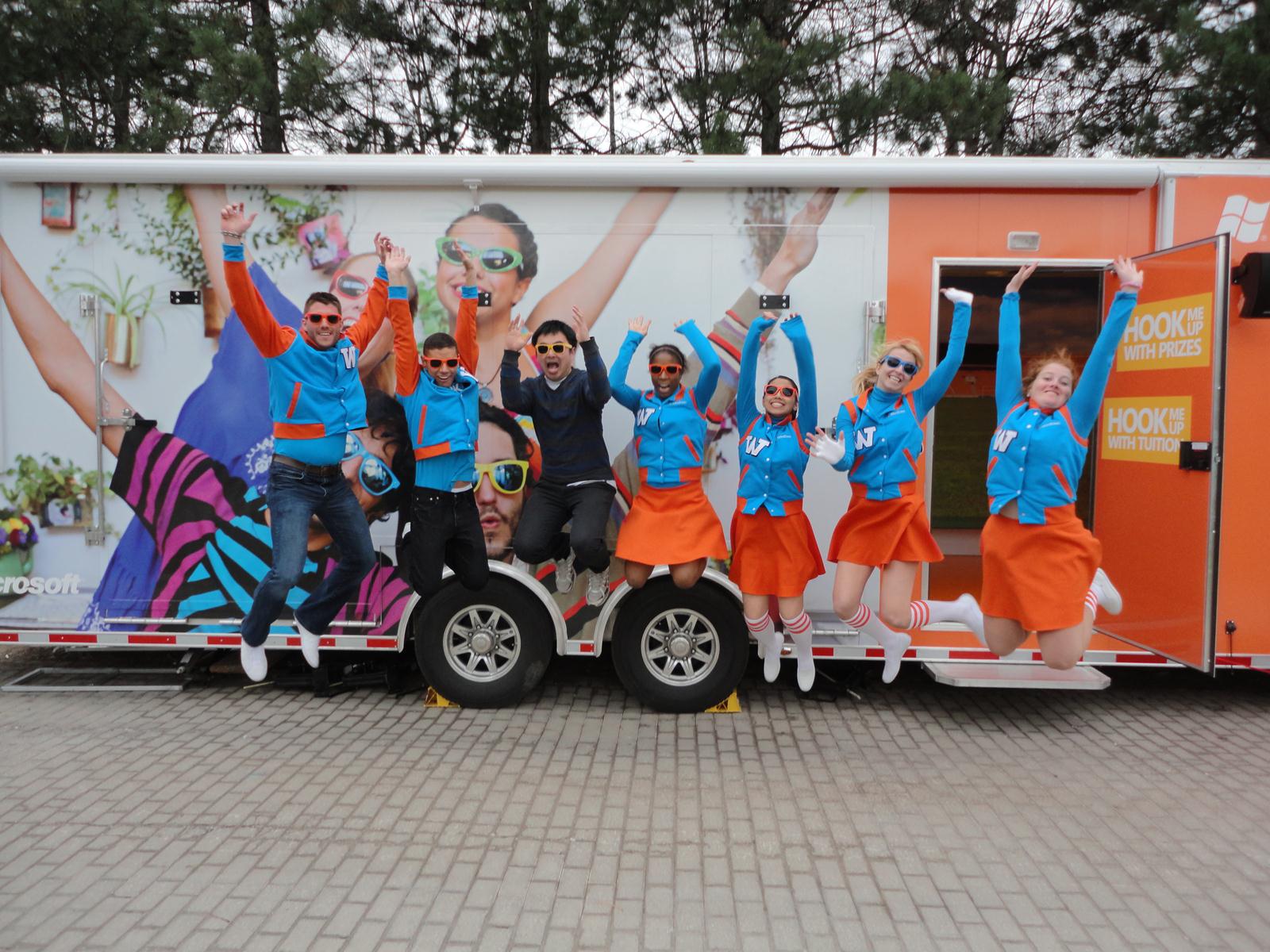 Microsoft – Windows Hook me Up Tour | Black Chalk Marketing